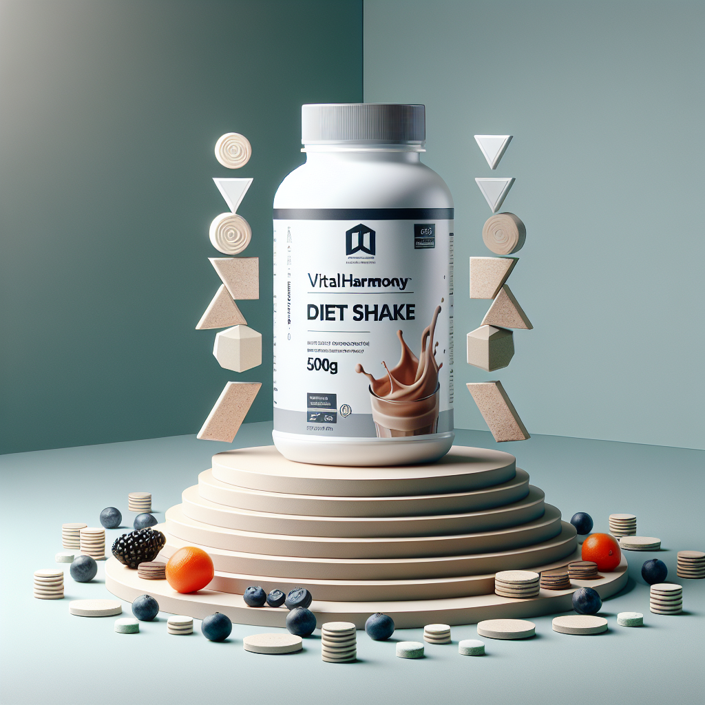 VitalHarmony Diet Shake 500g: High-Protein, Low-Sugar Meal Replacement