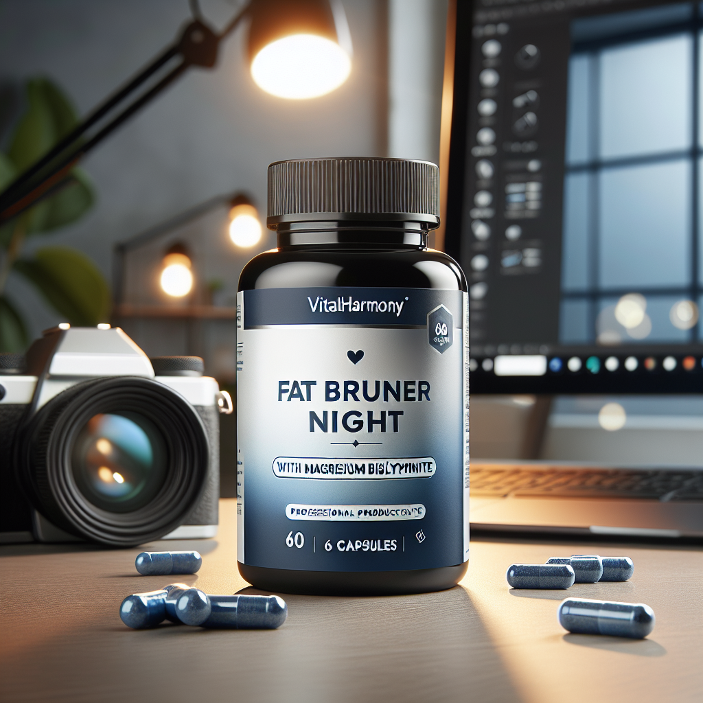 VitalHarmony Fat Burner Night with Magnesium Bisglycinate – Your Sleep