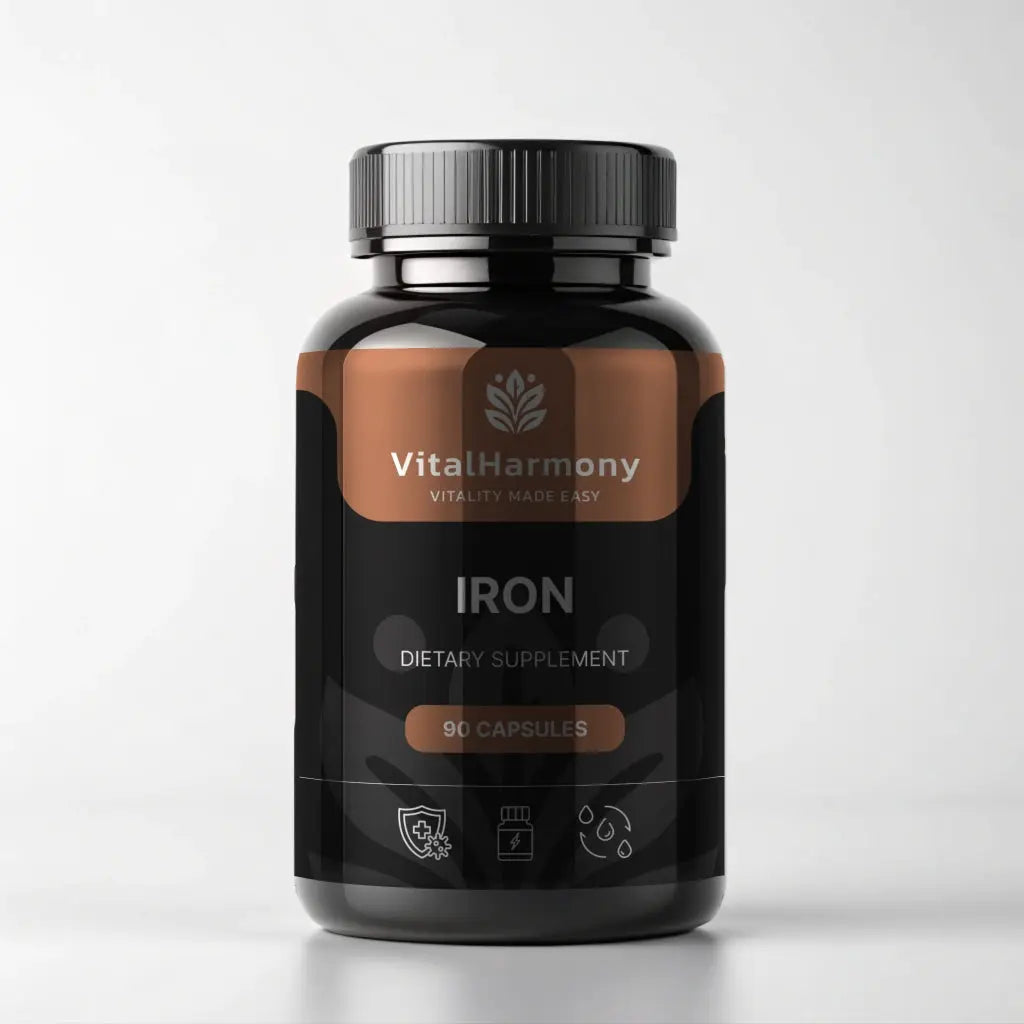 Iron 49mg - 90 capsules– VitalHarmony